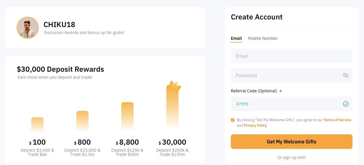 Bybit Referral Code "47991": Claim $30,000 Sign-Up Bonus