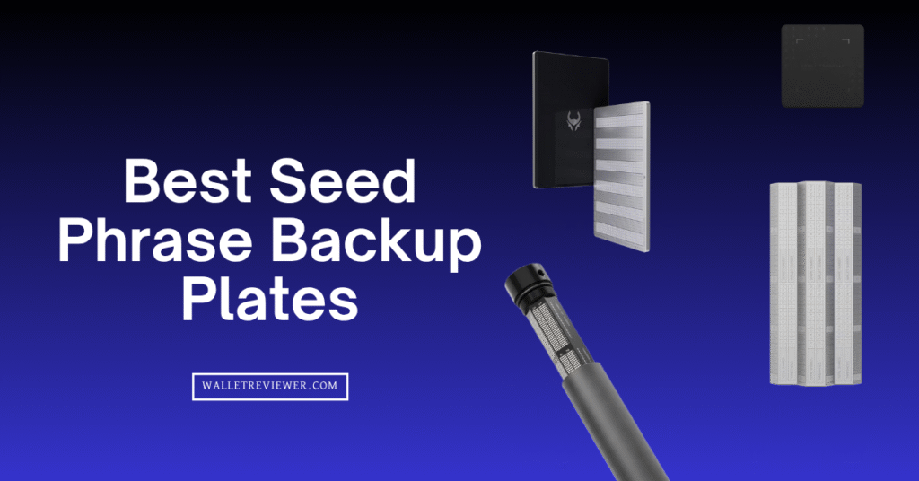 8 Best Crypto Seed Phrase Or Hardware Wallet Backups (2026)